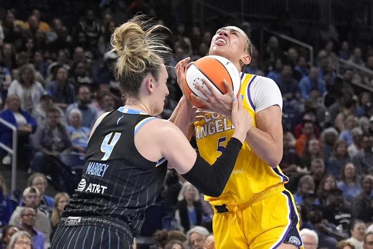 Marina Mabrey hits 6 3-pointers, scores 20 as the Sky beat the Sparks ...