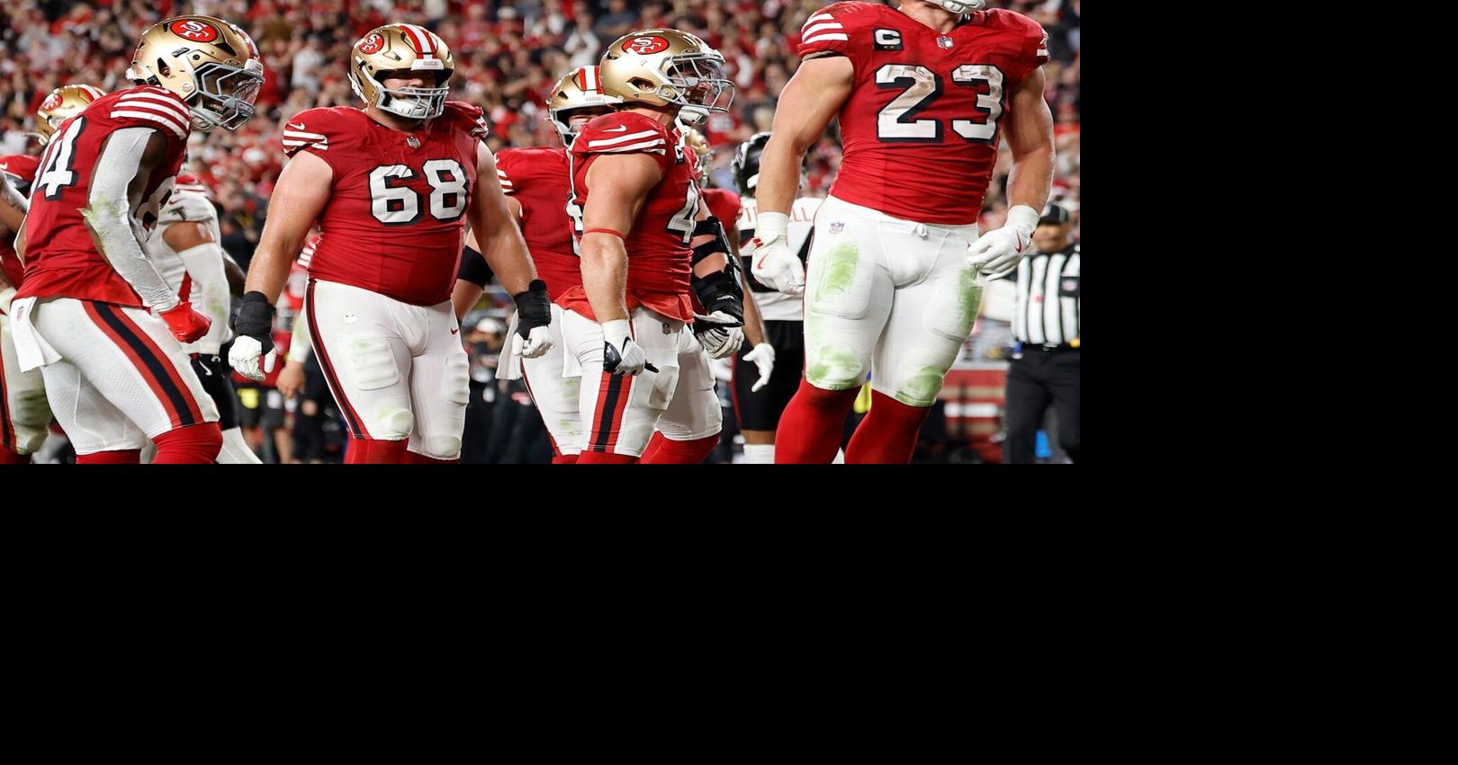 Christian McCaffrey's 200-yard game from scrimmage powers 49ers past ...