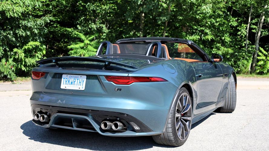 2024 Jaguar F-Type P575 R75 AWD Convertible roars to life