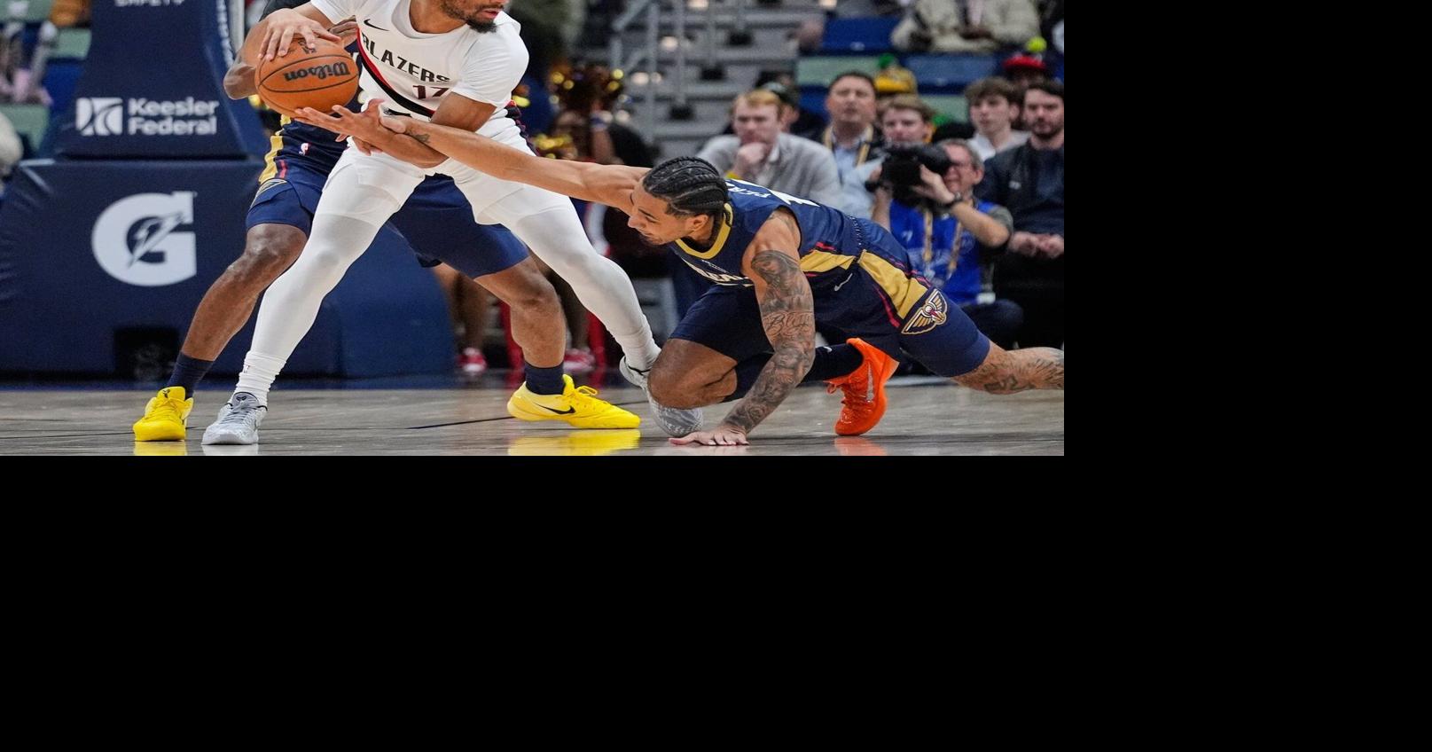 Shaedon Sharpe's season-high 35 points lead Trail Blazers past Pelicans ...