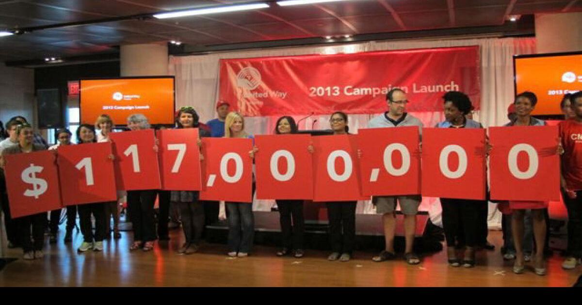 United Way Toronto starts with $117 million goal
