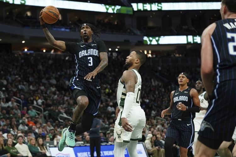 Magic end 5-game skid with a 111-109 victory over the Bucks