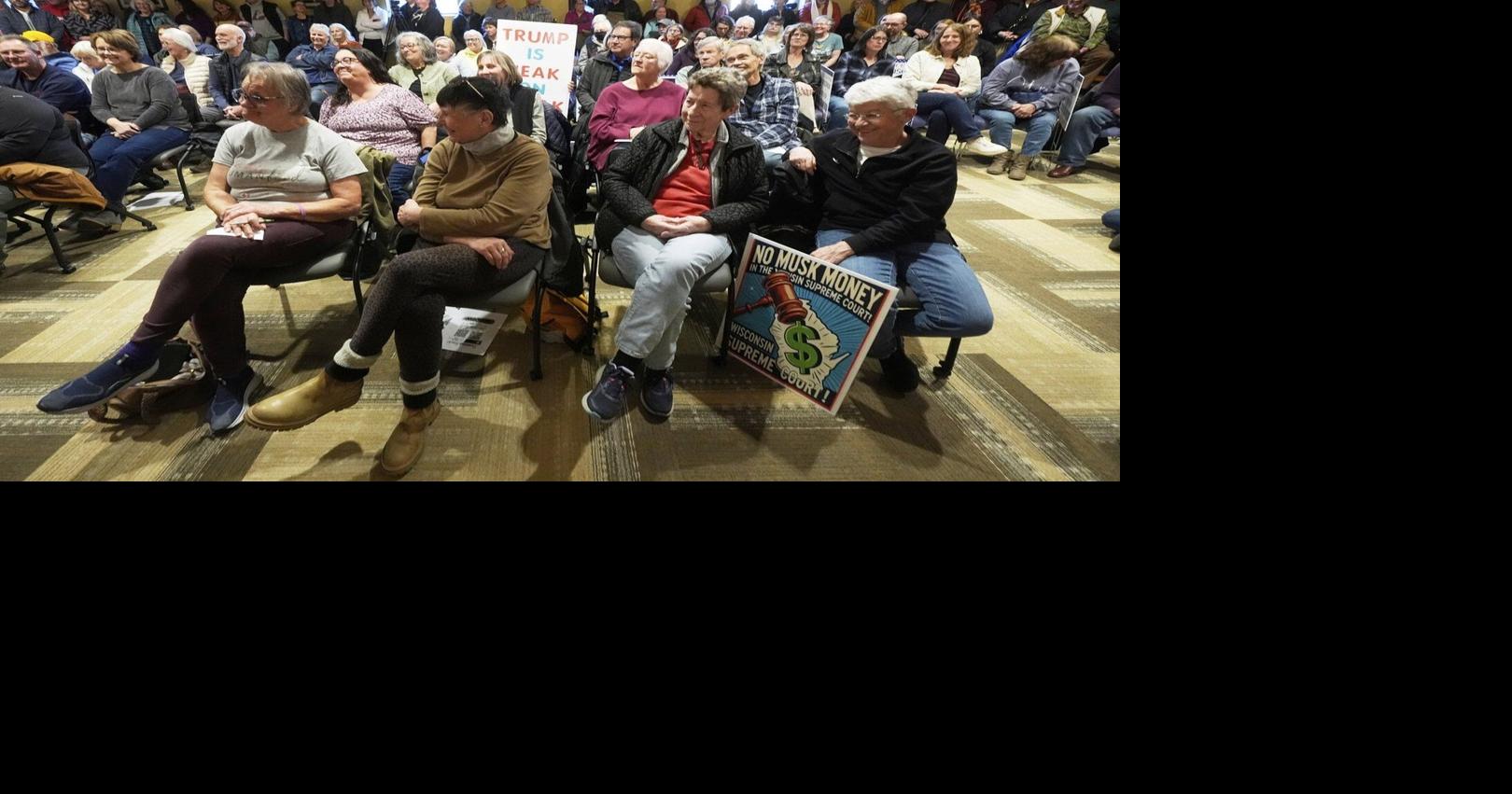 Wisconsin Democrats vent, cry and issue call to action to counter Musk ...