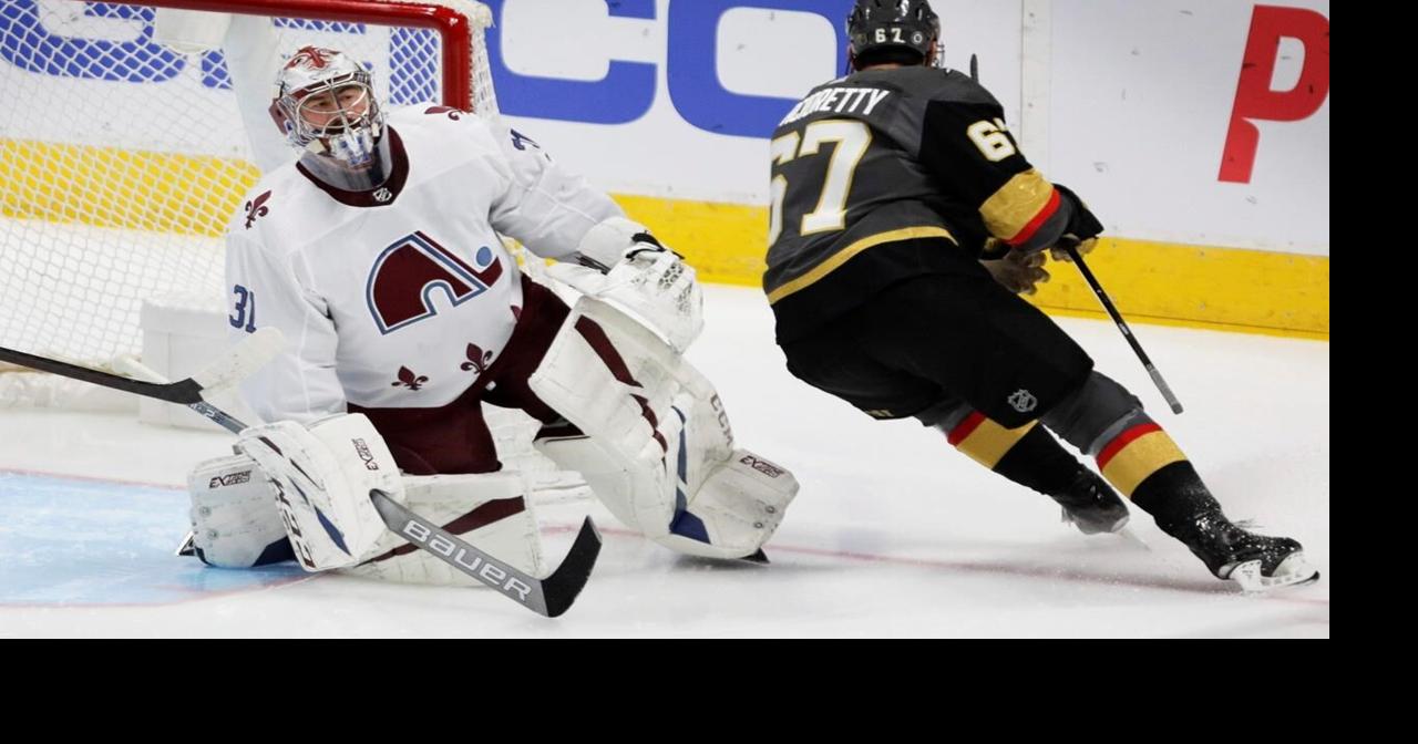 Avalanche score 4 goals in 2nd, beat Golden Knights 5-1