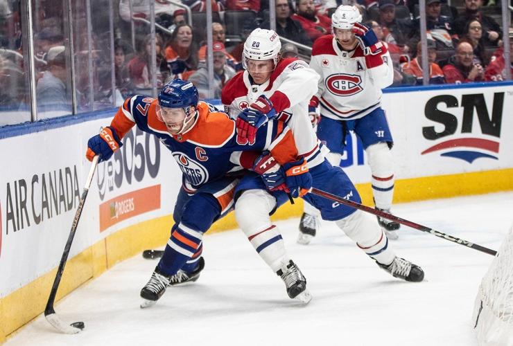 Evan Bouchard's overtime goal lifts Edmonton Oilers over Montreal ...