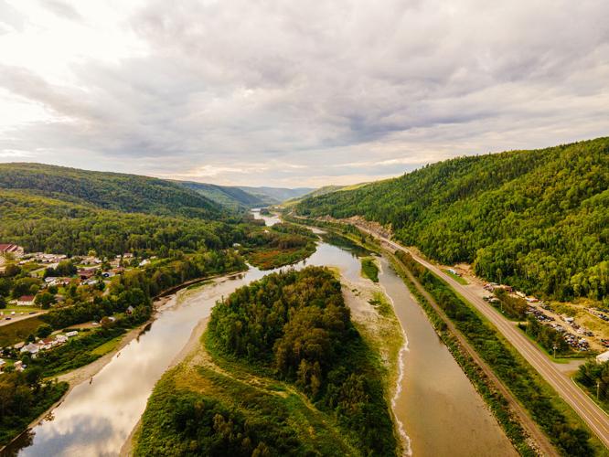 Discover a landscape shaped by time in the Gaspésie