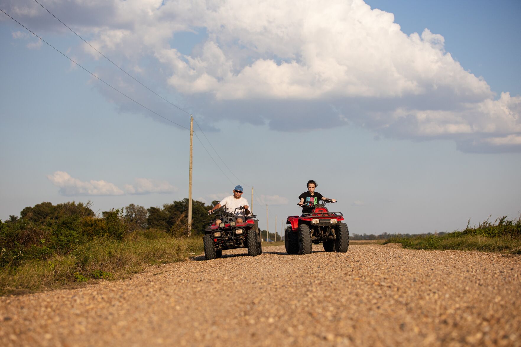 Picture a father and son, putting things back together. It's what I ...