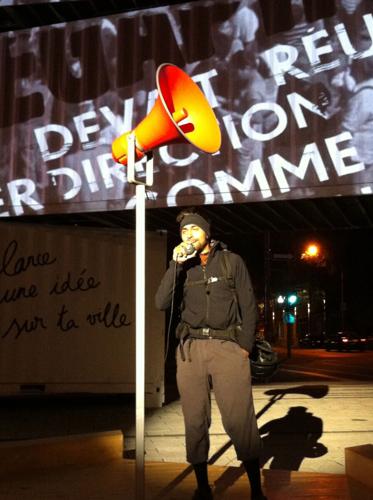 Megaphone art installation gives Montreal something to shout about