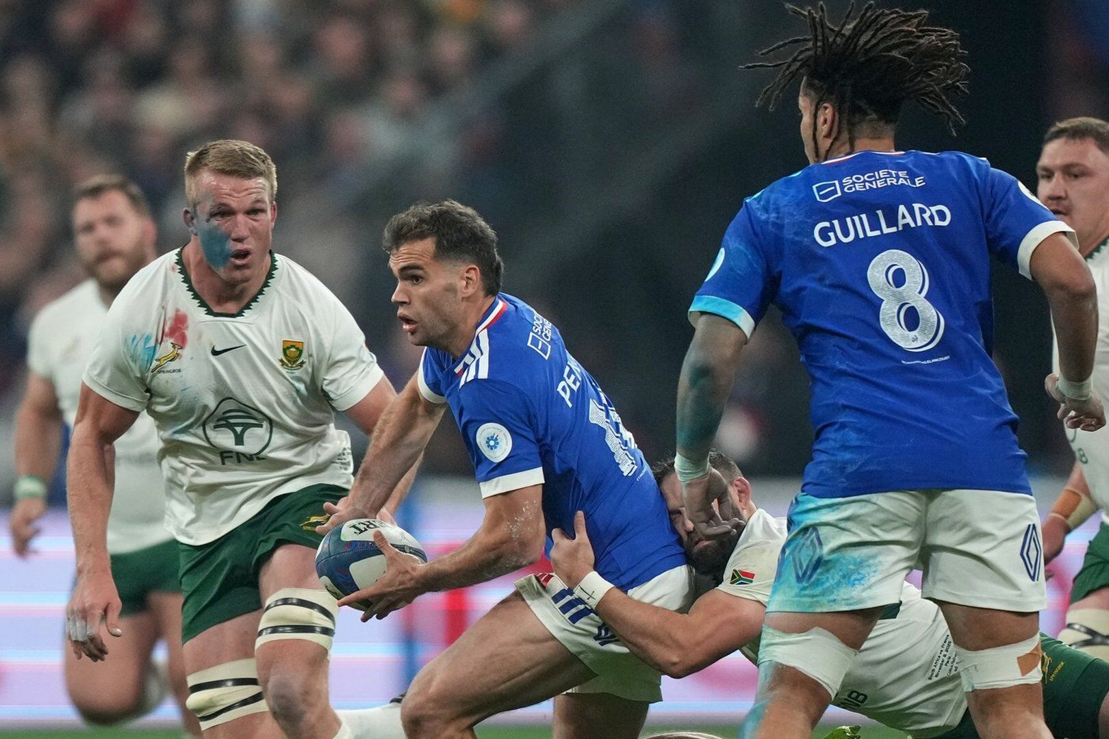 Penaud replaces Blanco as France's all-time leading try scorer