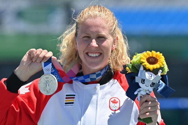 Canadian canoeist Laurence Vincent-Lapointe has a silver lining for her ...