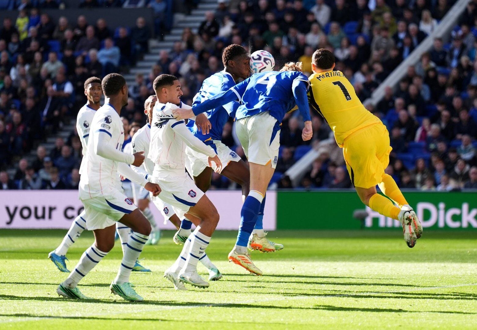 Martinez carried off on stretcher and heading to the hospital after ...