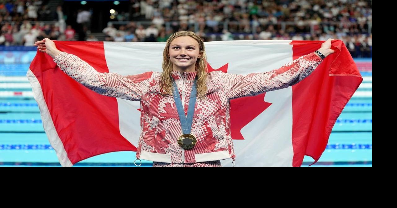 Canadian swimmer Summer McIntosh makes Olympic history with third gold ...