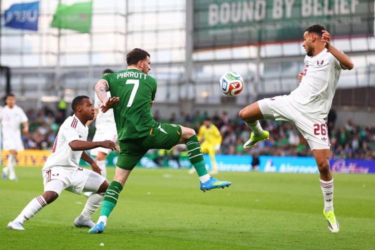 Ireland's soccer coach says pro-Palestinian tennis ball protest 'kills ...