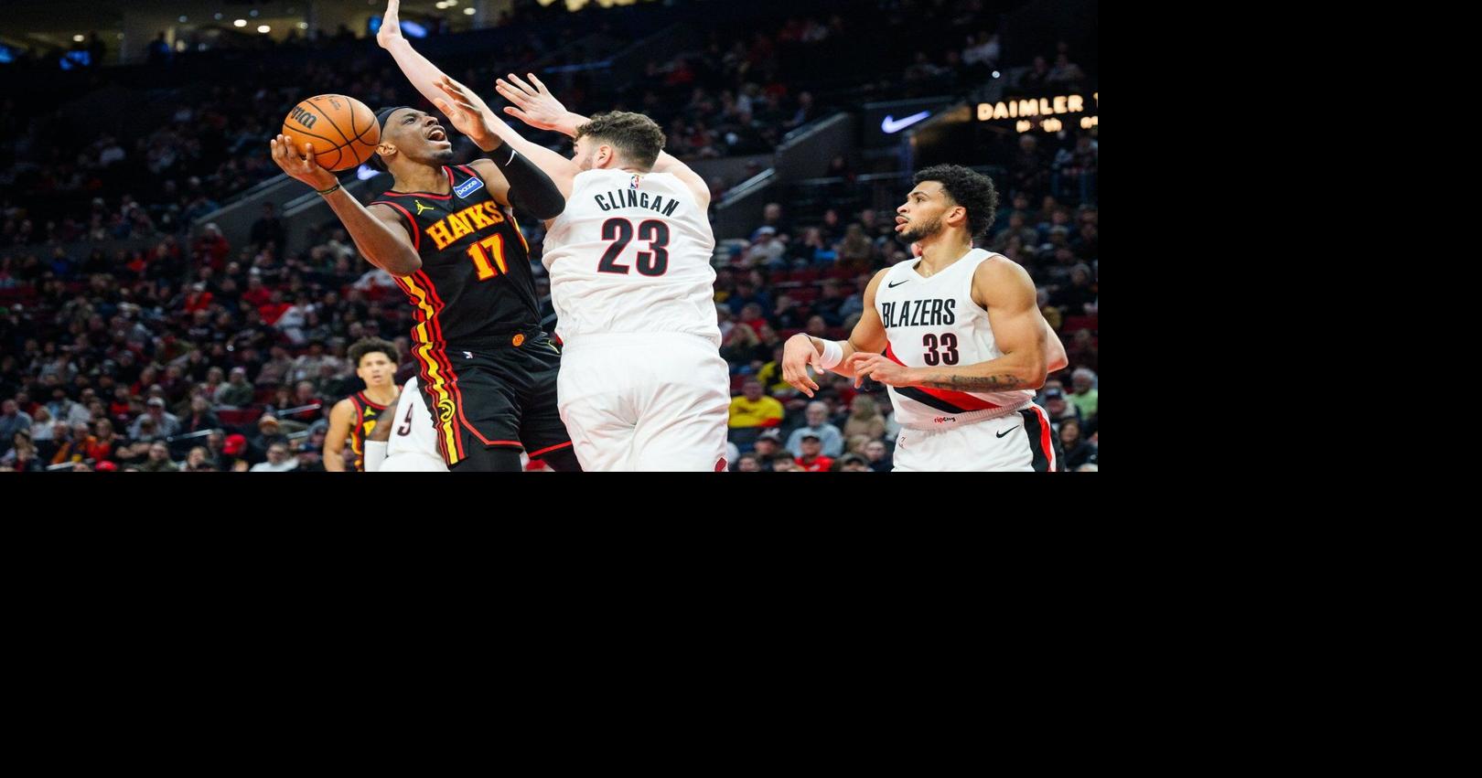 Trail Blazers overcame Avdija's absence to beat the Hawks 117-101