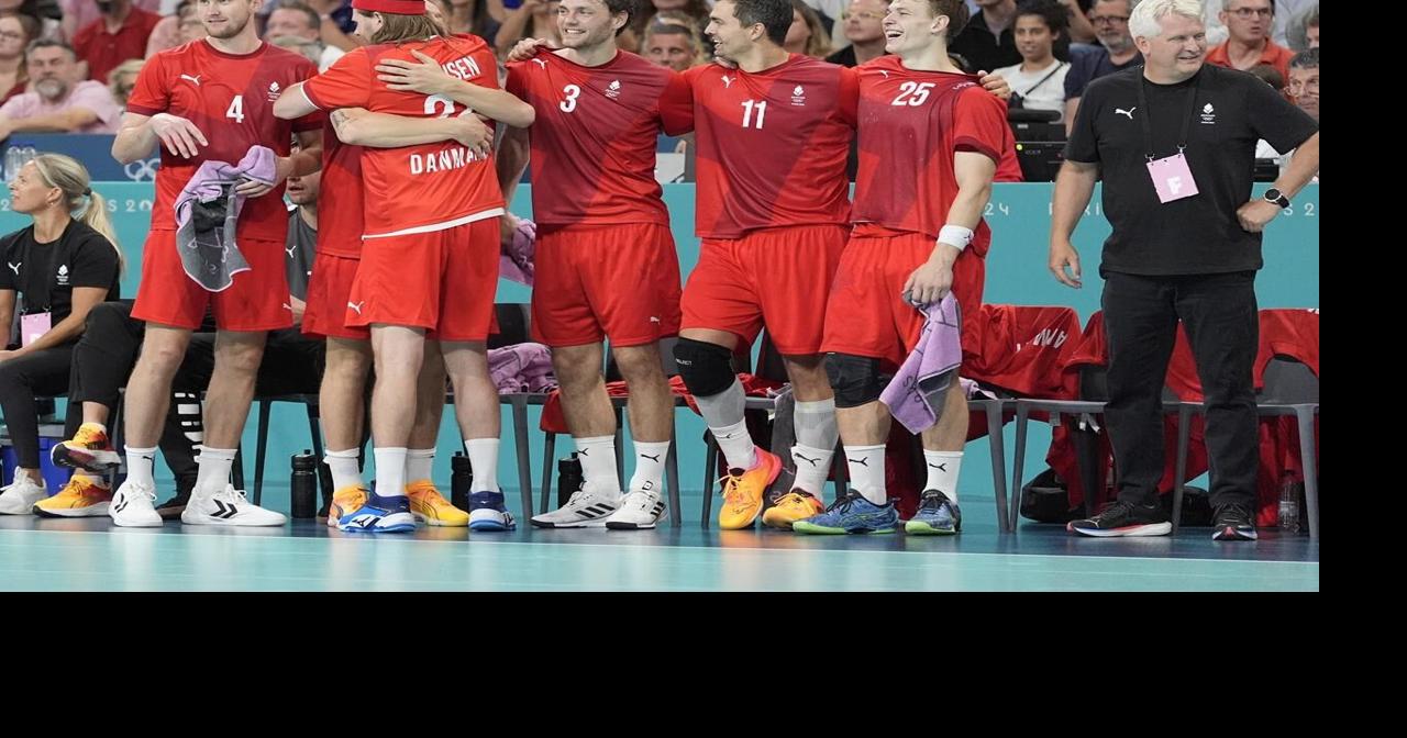Hansen ends international career with another gold as Denmark wins men ...