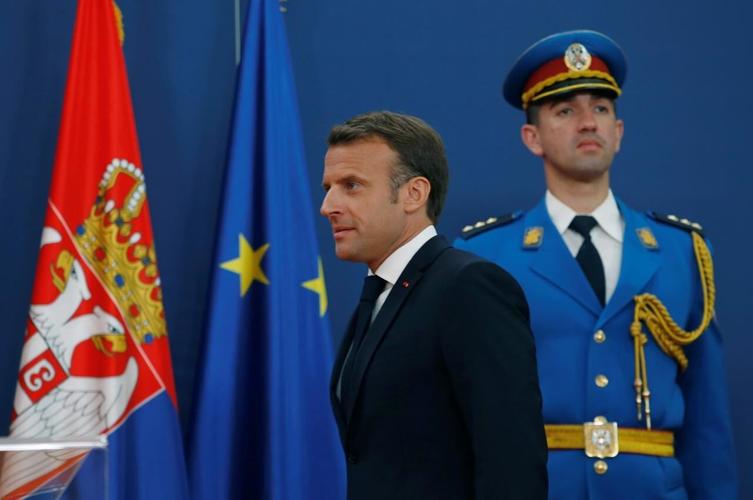 France’s Macron vows to help restart Serbia-Kosovo talks