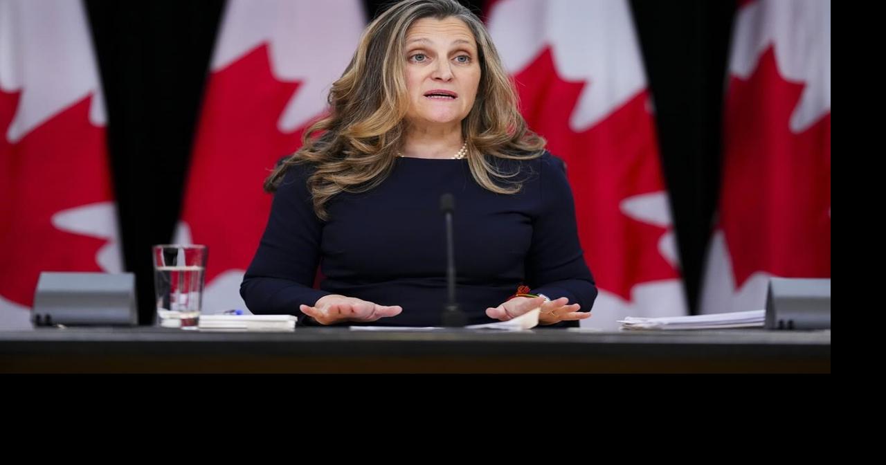 With Chrystia Freeland gone an arrogant Trudeau stands alone