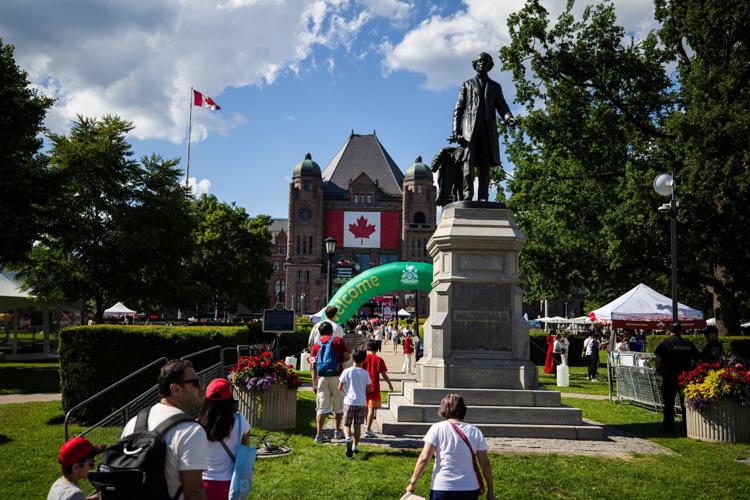 Celebrating Canada Day with elbows up across the country