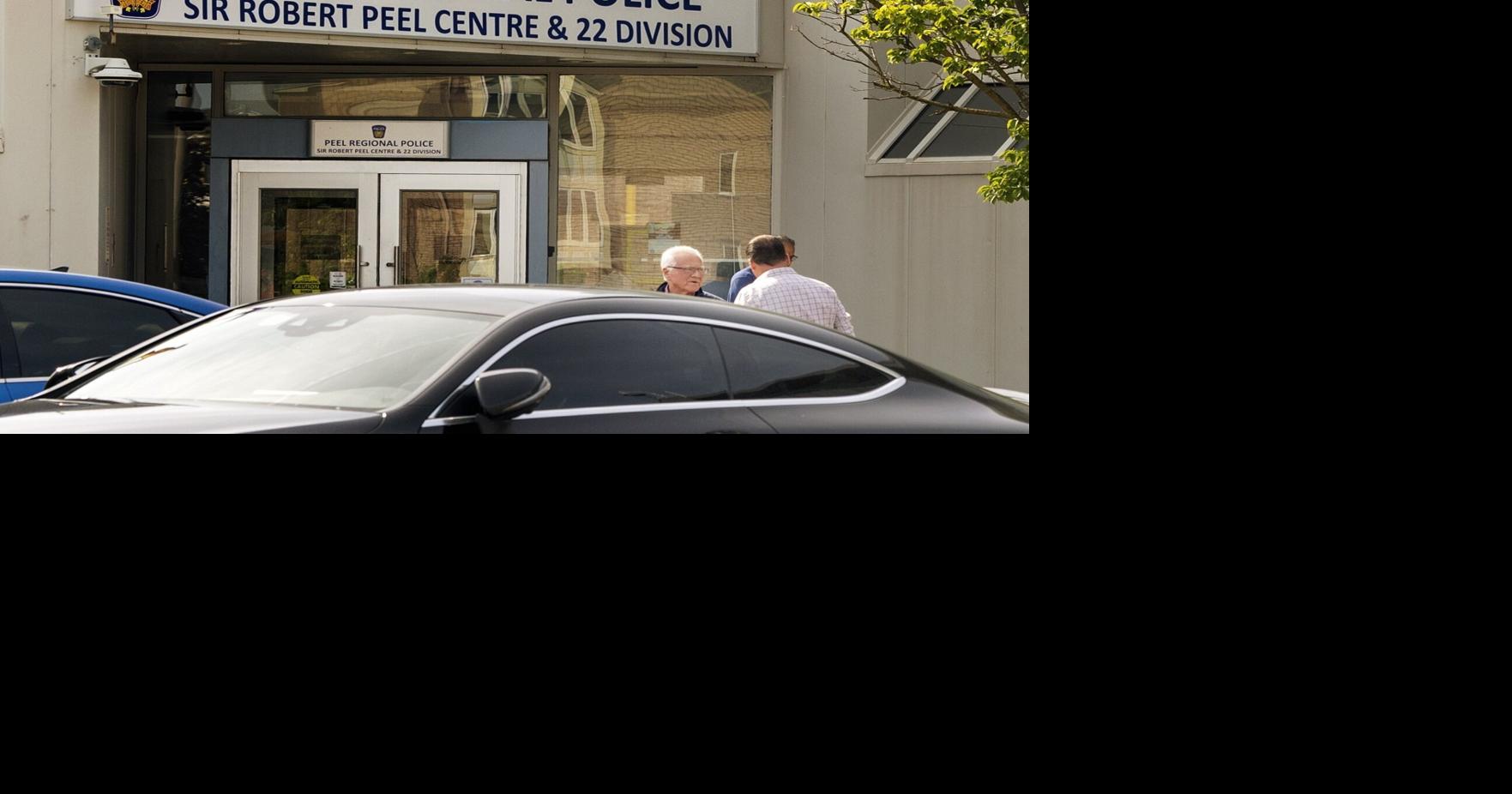 Frank Stronach appeared at Peel police station as part of investigation ...
