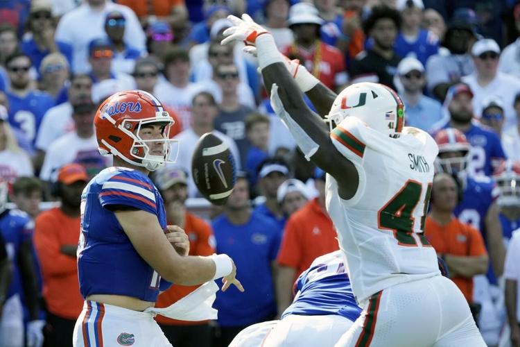 Cam Ward throws for 385 yards and 3 TDs as No. 19 Miami dominates ...