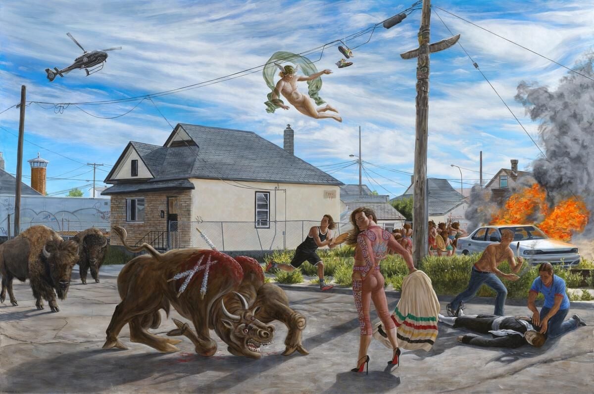 Kent Monkman co-writes Miss Chief Eagle Testickle’s story