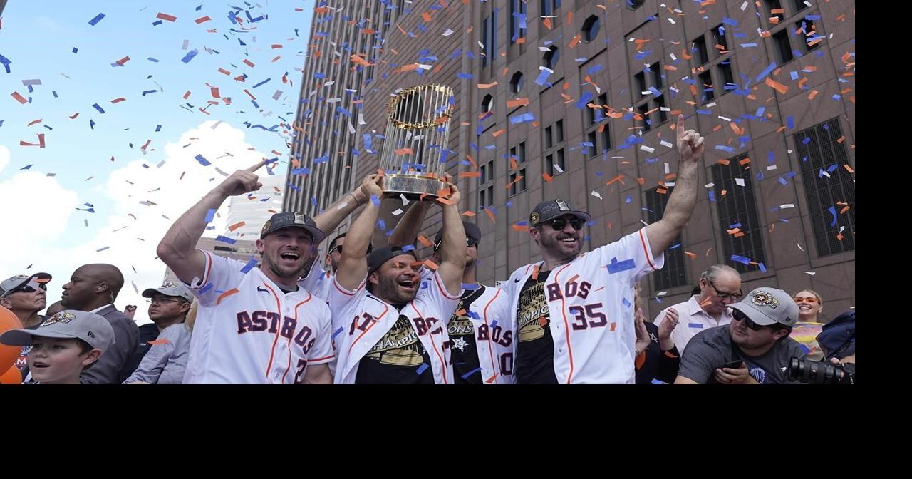 Fans celebrate Houston Astros’ World Series win with parade