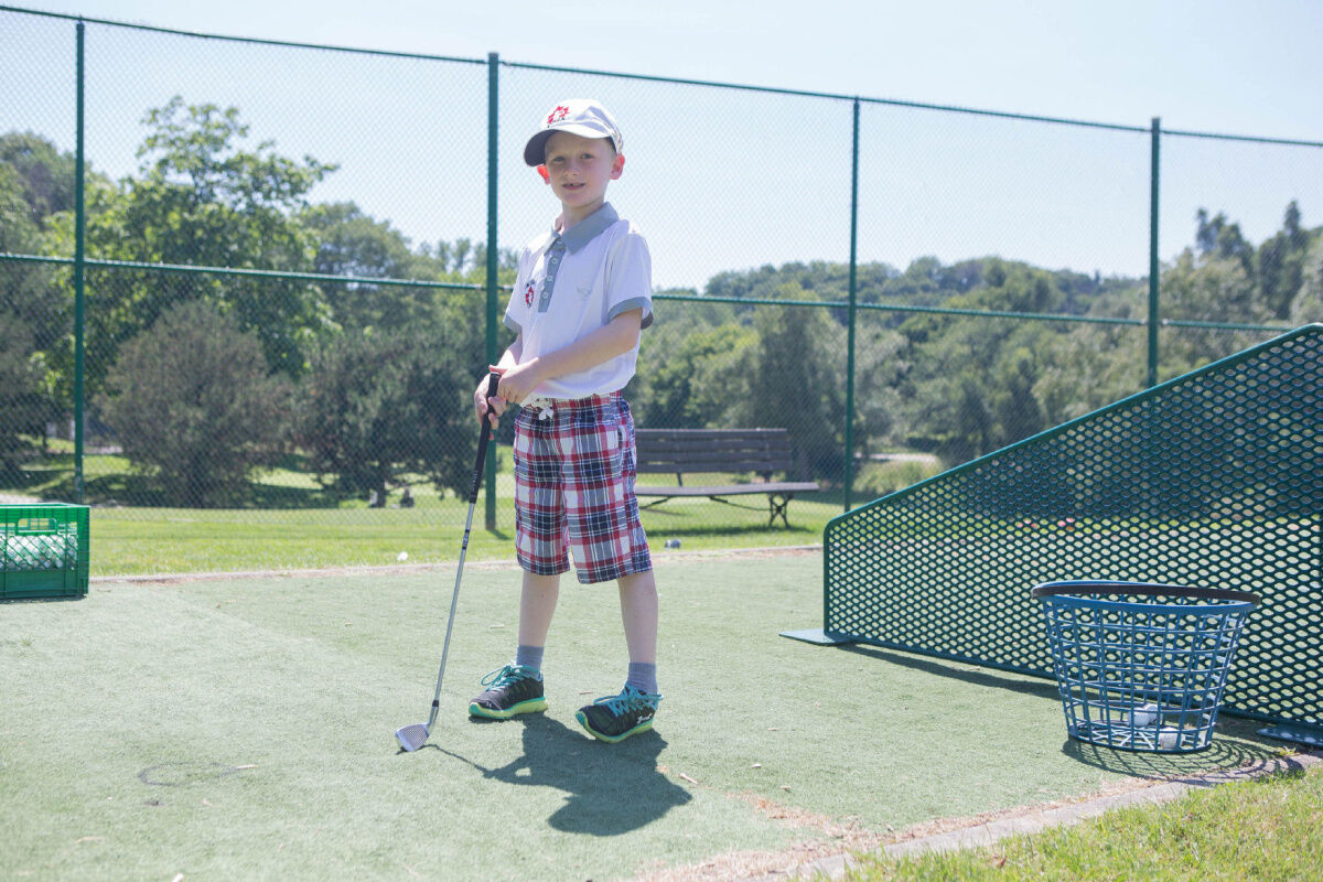6-year-old golf prodigy part of very exclusive club