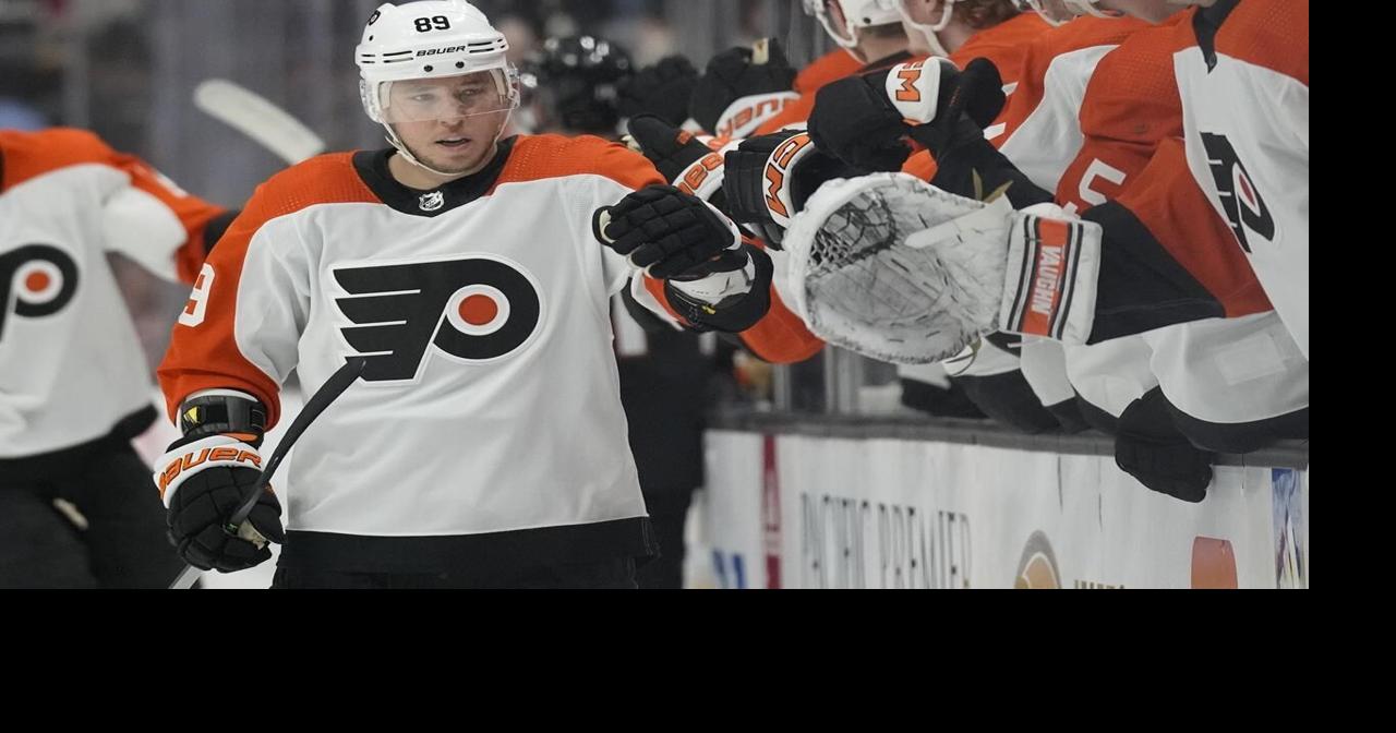 Sanheim leads Flyers past Ducks 6-3 despite hat trick from rookie Leo ...