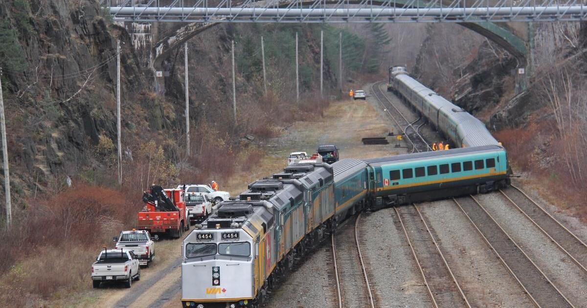 Halifax derailment cancels Montreal-bound train, affecting more than ...
