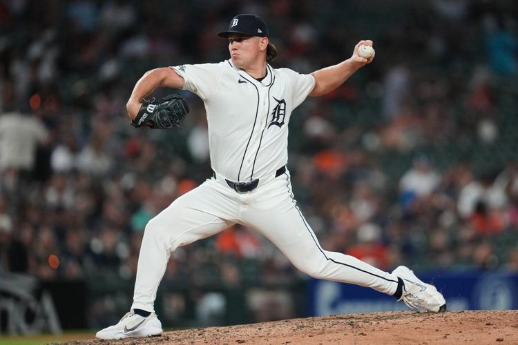 Vaughn Grissom's grand slam, 6 RBIs lead Angels over Tigers, 10-6