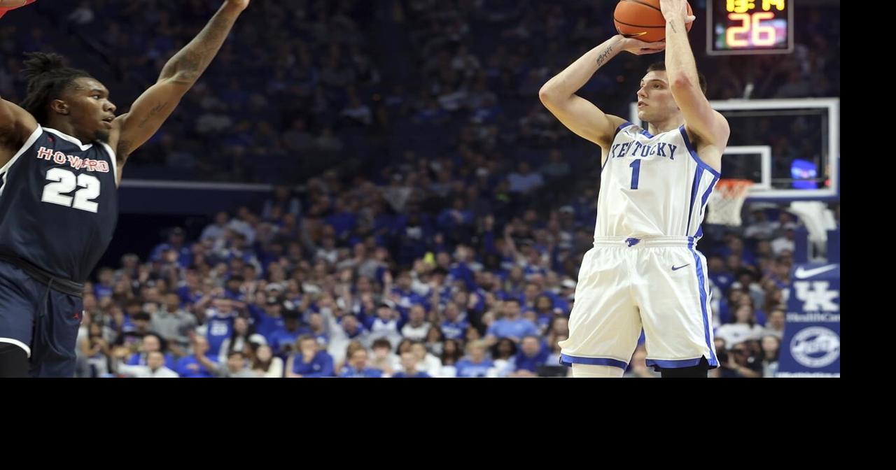 Reeves, Fredrick lead No. 4 Kentucky past Howard 95-63
