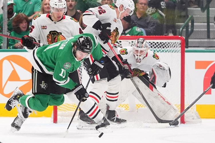NHL-worst Blackhawks snap 6-game skid with a 4-3, shootout victory over ...
