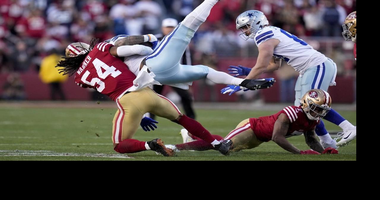 Fred Warner claims the top spot in AP's NFL linebacker rankings