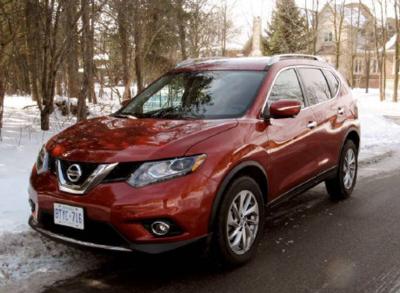 2015 Nissan Rogue: Three-row seating and a love of winter