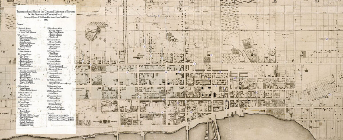 First census of Toronto’s Black population in 1840 counted 525 people