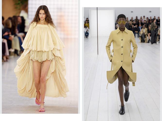 The butter yellow fashion trend is here to brighten our mood