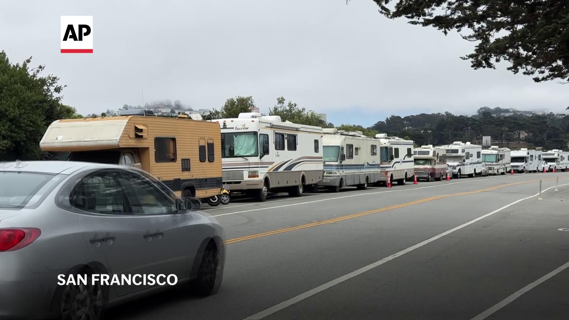 San Francisco bans homeless people from living in RVs with new parking ...