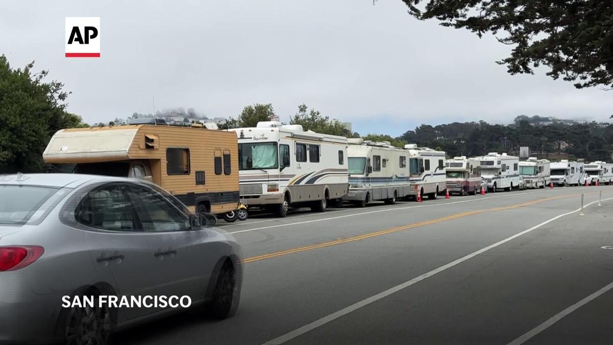 San Francisco bans homeless people from living in RVs with new parking ...