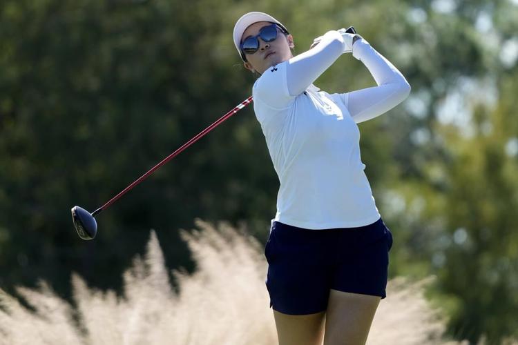 Alison Lee rides her hot streak and shares the lead with Nasa Hataoka at LPGA finale