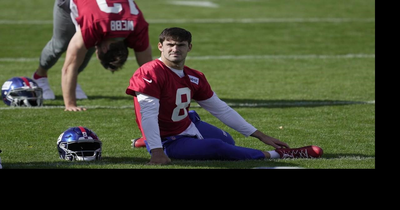 Giants activate practice squad QB Webb to back up Jones