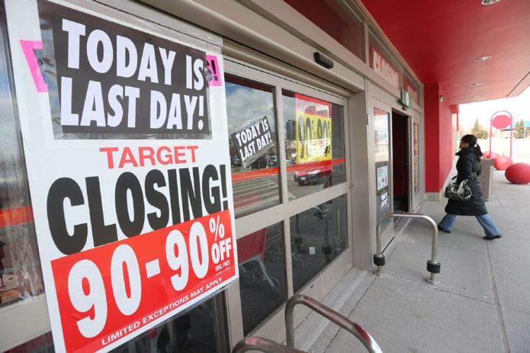 Target at Toronto’s Centerpoint Mall closing today
