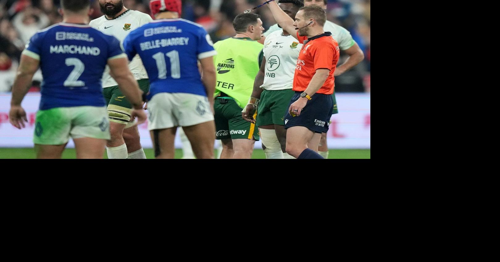 Springboks lock De Jager loses appeal against 4-game suspension for red ...