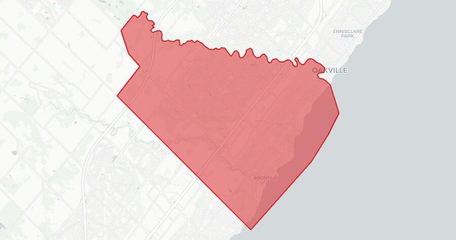 Oakville West live federal election results