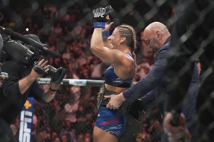 Kayla Harrison survived sex abuse to win Olympic gold. She's now a UFC ...
