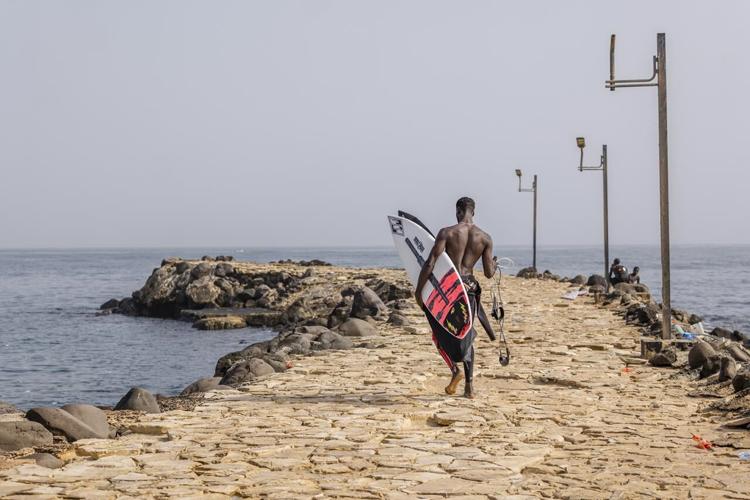 Senegal's top surfer wants a fighting chance to compete at the Olympics