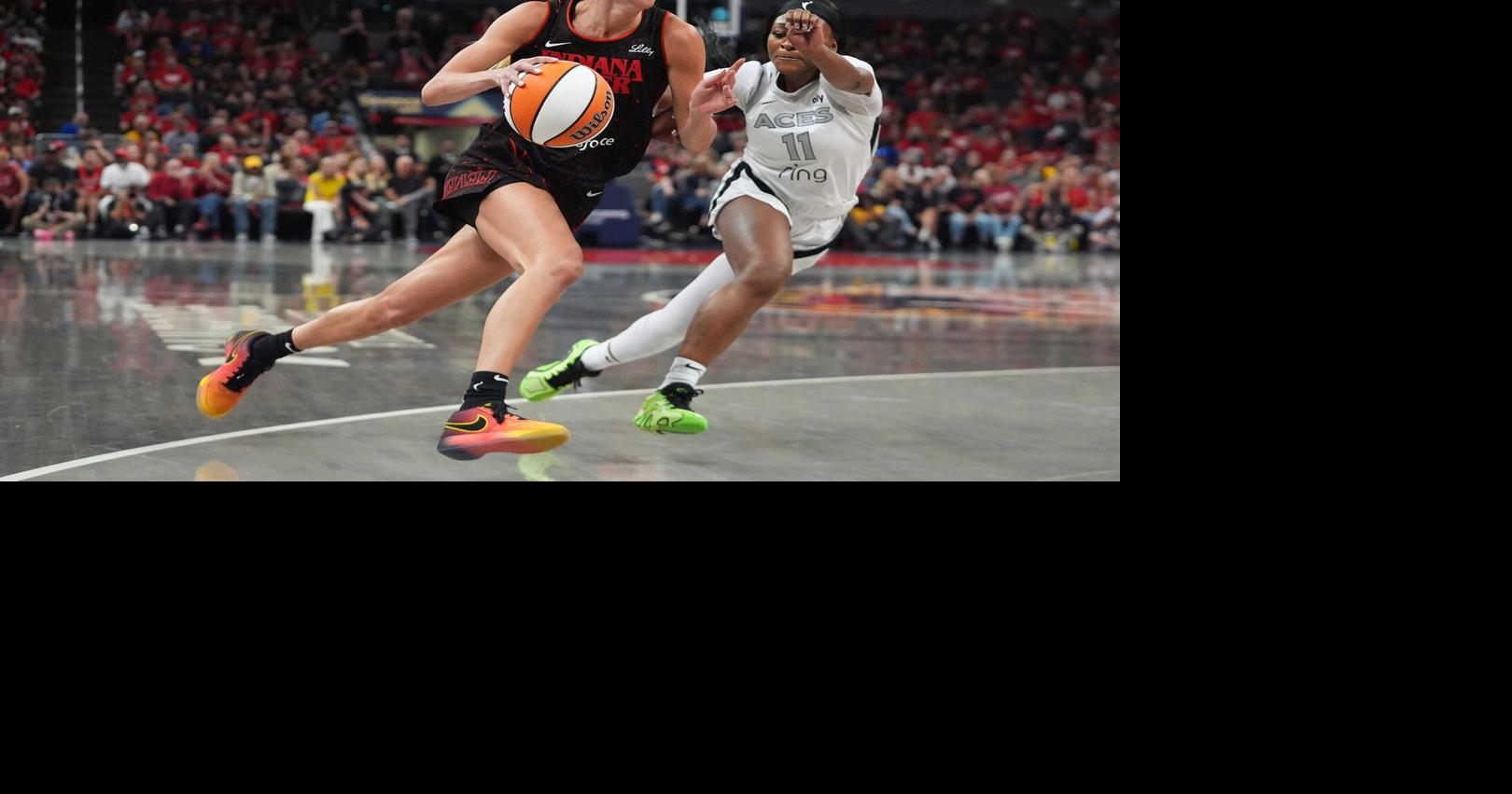 WNBA scores: Jackie Young and NaLyssa Smith lead Aces past Fever for 2 ...