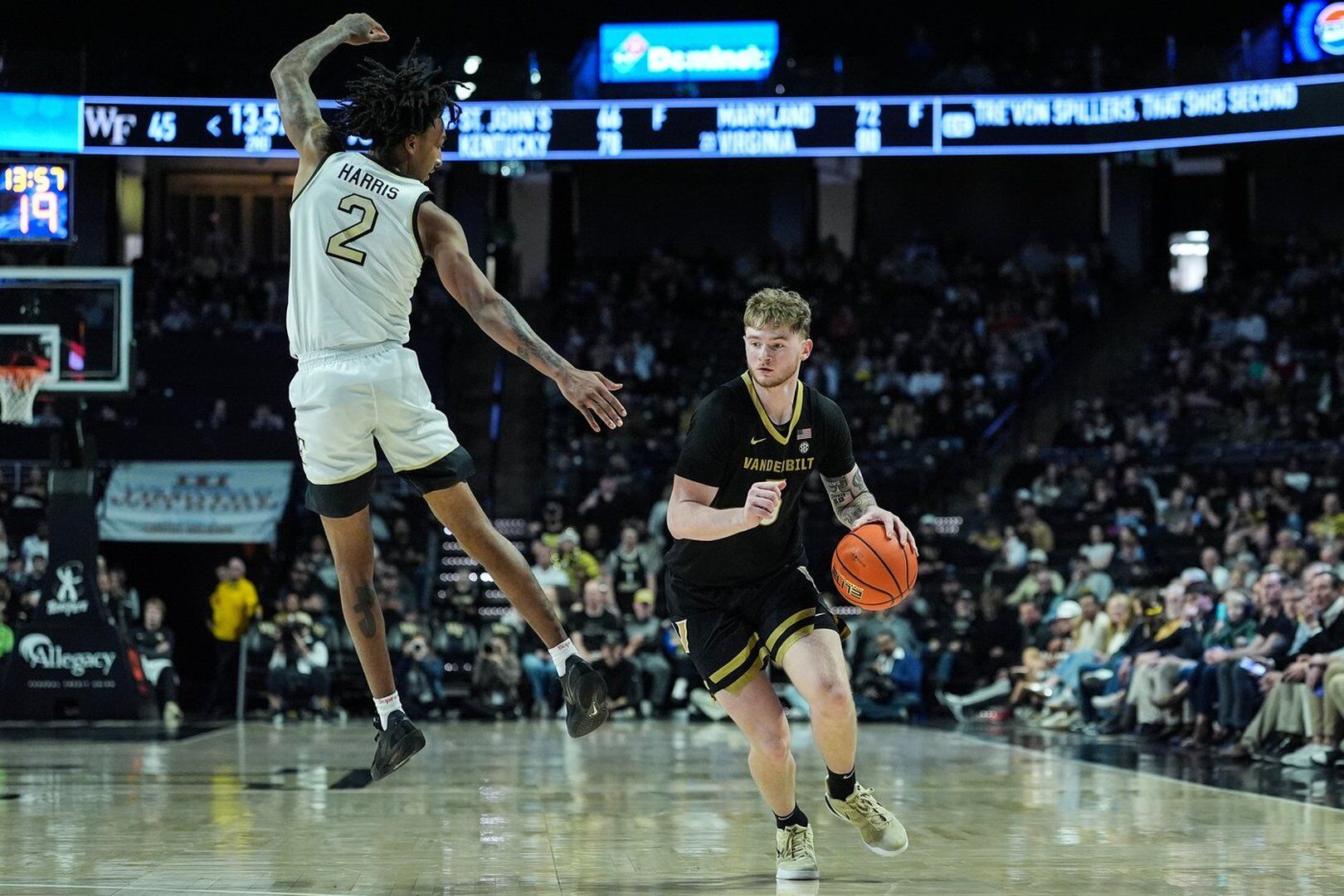 Tyler Nickel hits 8 3-pointers to lead unbeaten No. 13 Vanderbilt to ...