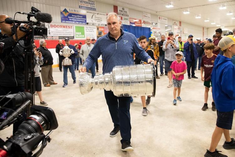 Stanley Cup comes to rural Alberta as Calahoo celebrates Blues coach ...