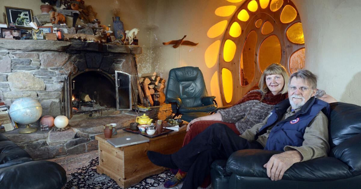 Paula Lishman and Bill Lishman go underground
