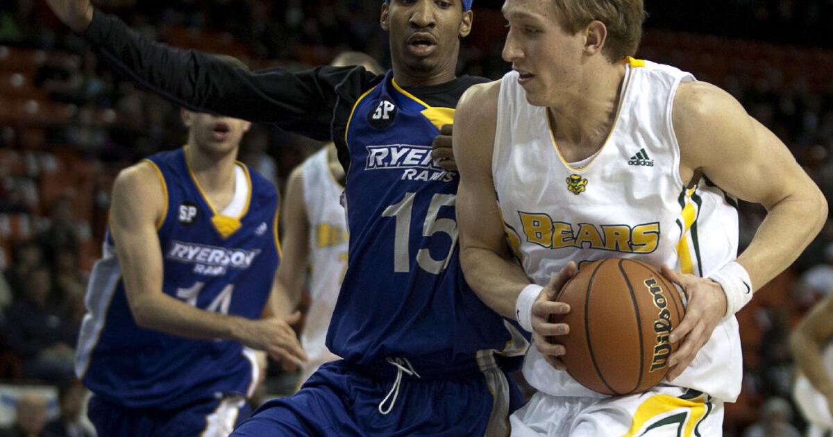Ryerson Rams mauled by Alberta Golden Bears at CIS basketball championship